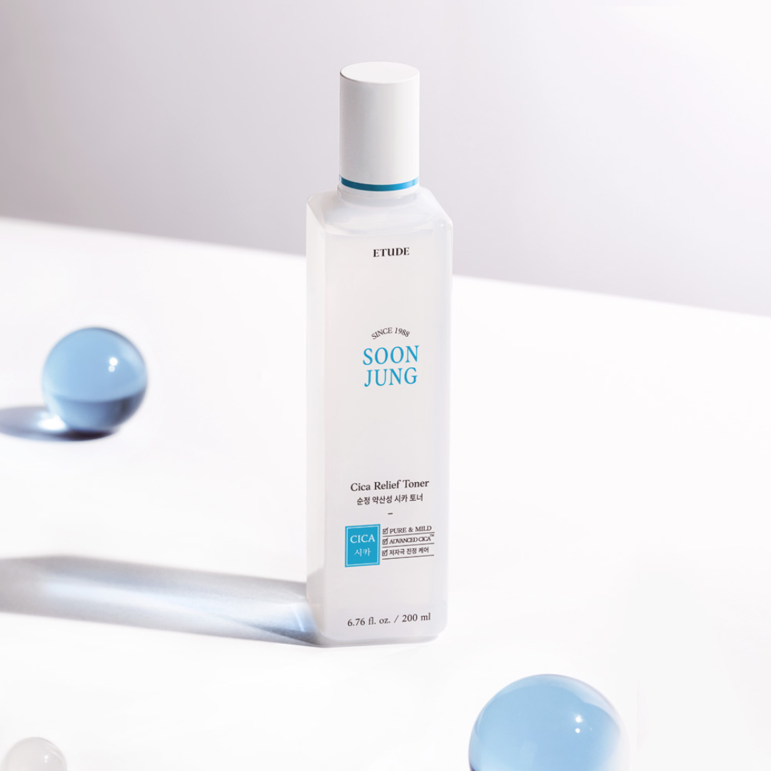 Etude House - Soon Jung Cica Relief Toner | Derma Space – Dermaspace-se